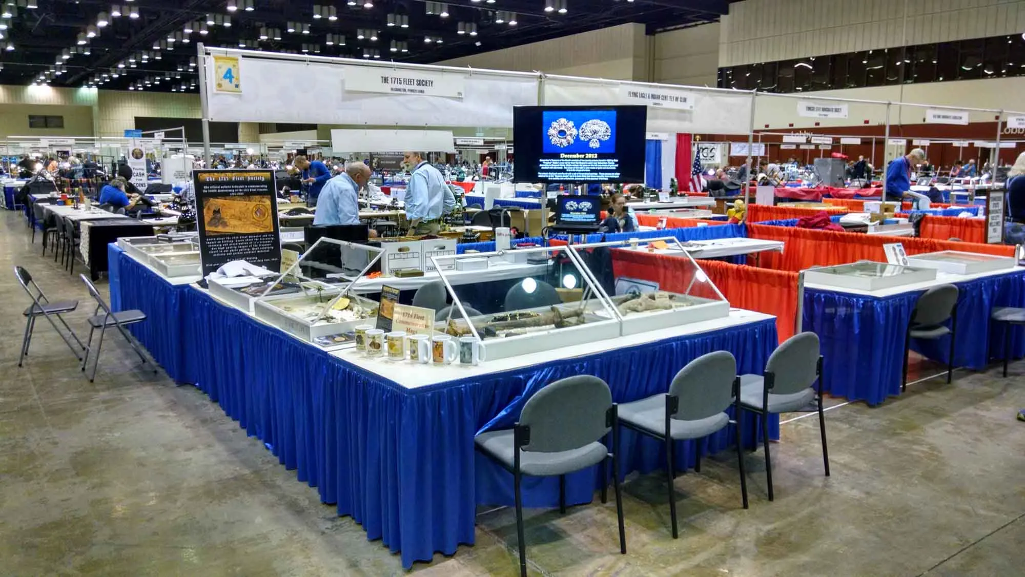 1715 Fleet Society at the FUN Show in Orlando, Florida