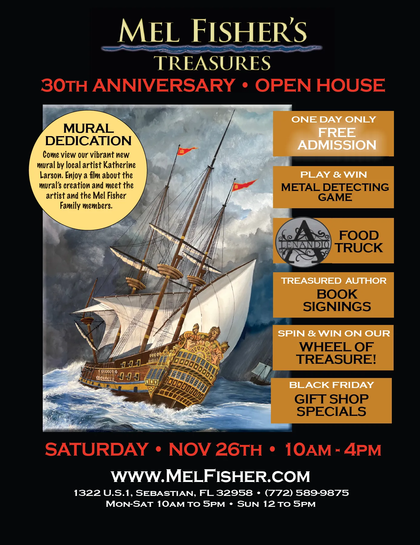 Mel-Fishers-Treasure-Museum-flyer - 1715 Fleet Society